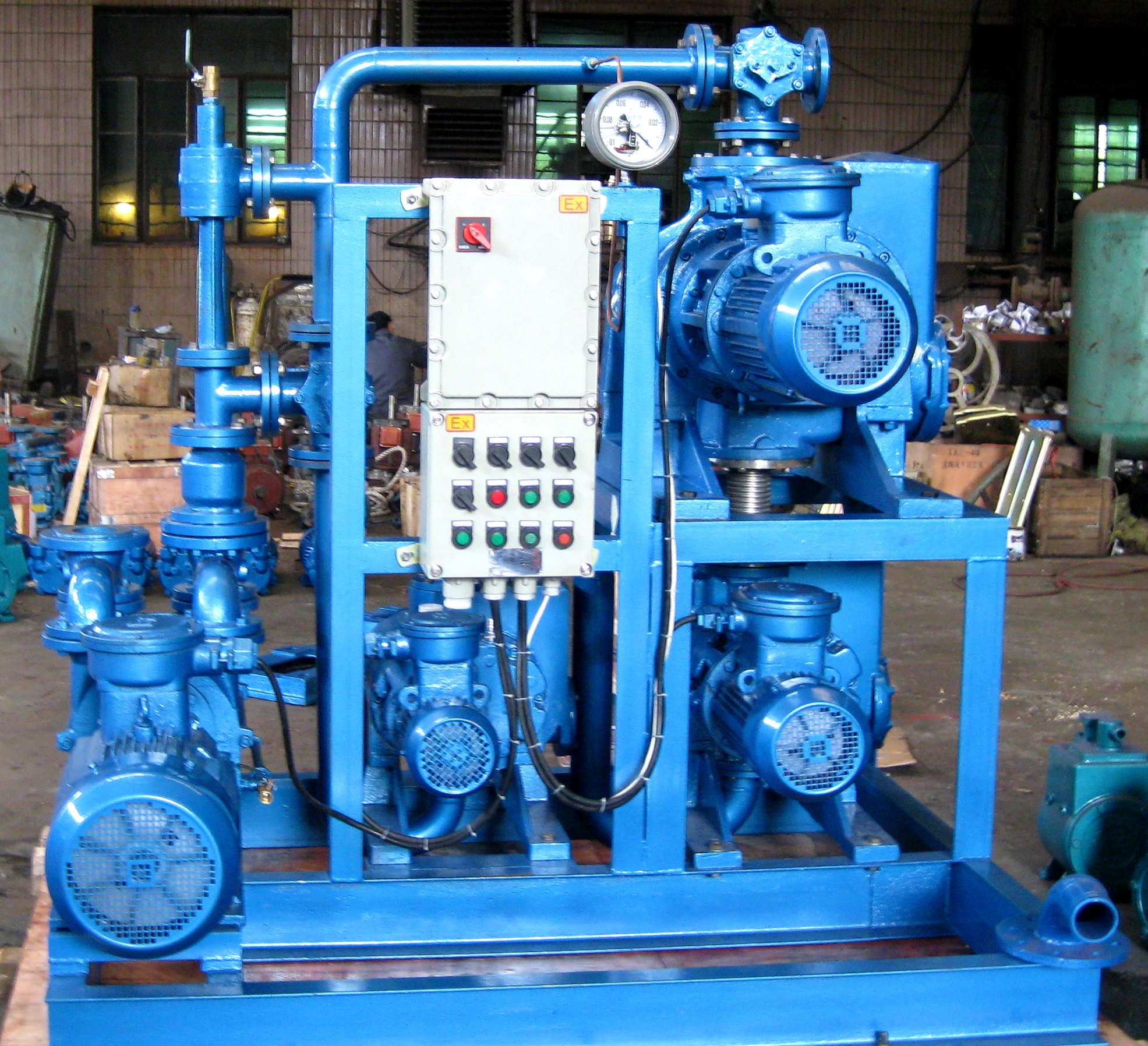 JZJS Roots-Liquid Ring Vacuum Pump Package - Buy vacuum pump, liquid ...